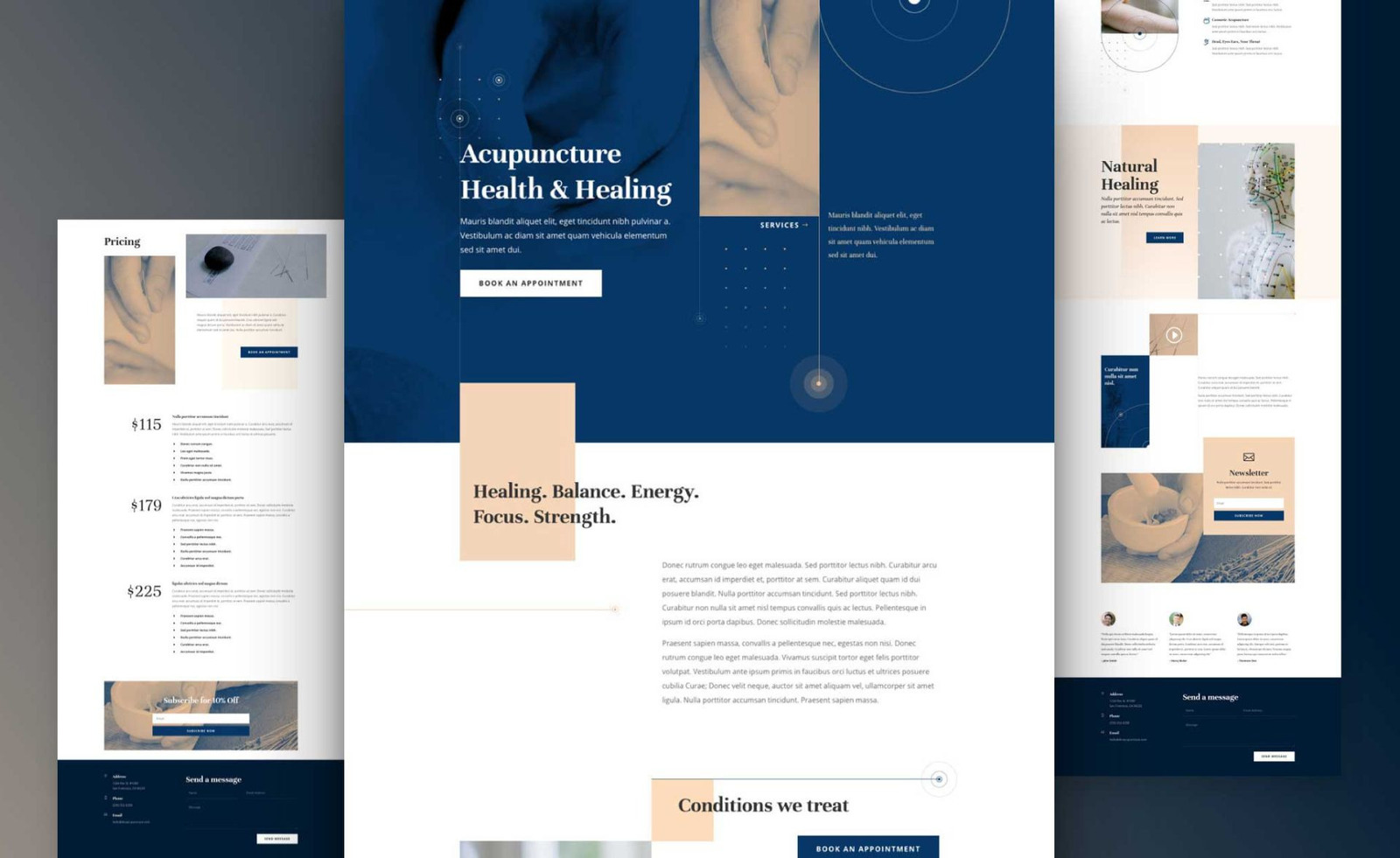 Acupuncture website design best practices & solution | Nilead