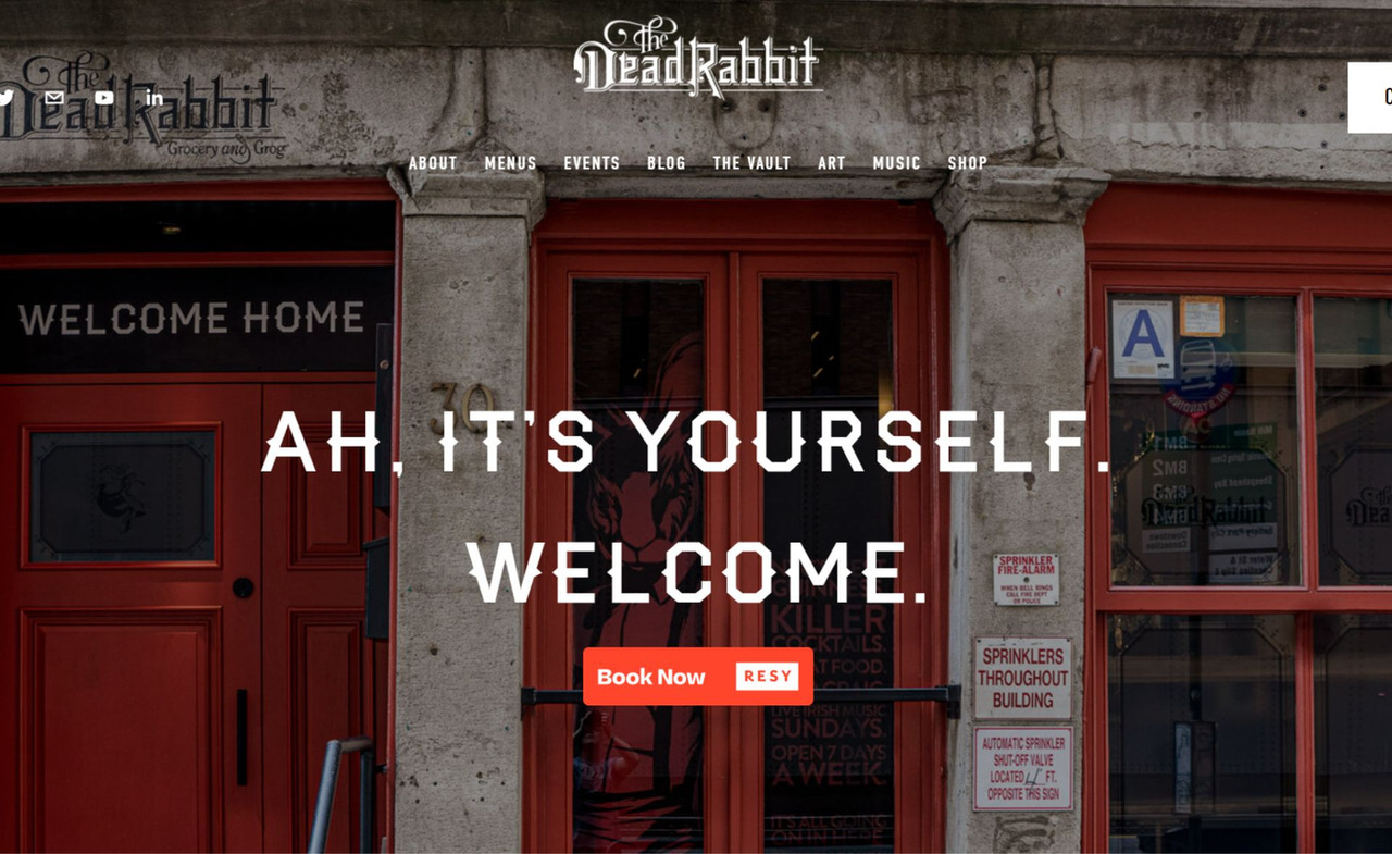Bars and nightclubs website design best practices & solution | Nilead
