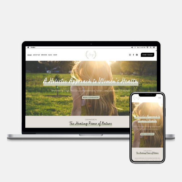 Femtech and Women's Health Website Solution