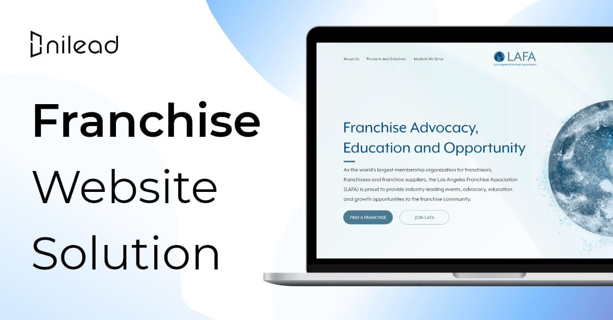 Franchise website design best practices & solution | Nilead