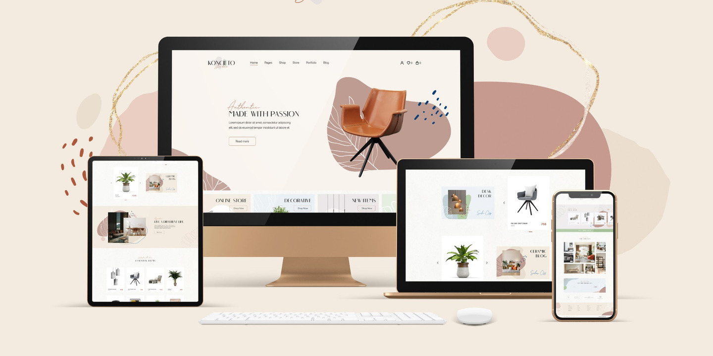 Home Decor and Furniture website design best practices & solution | Nilead