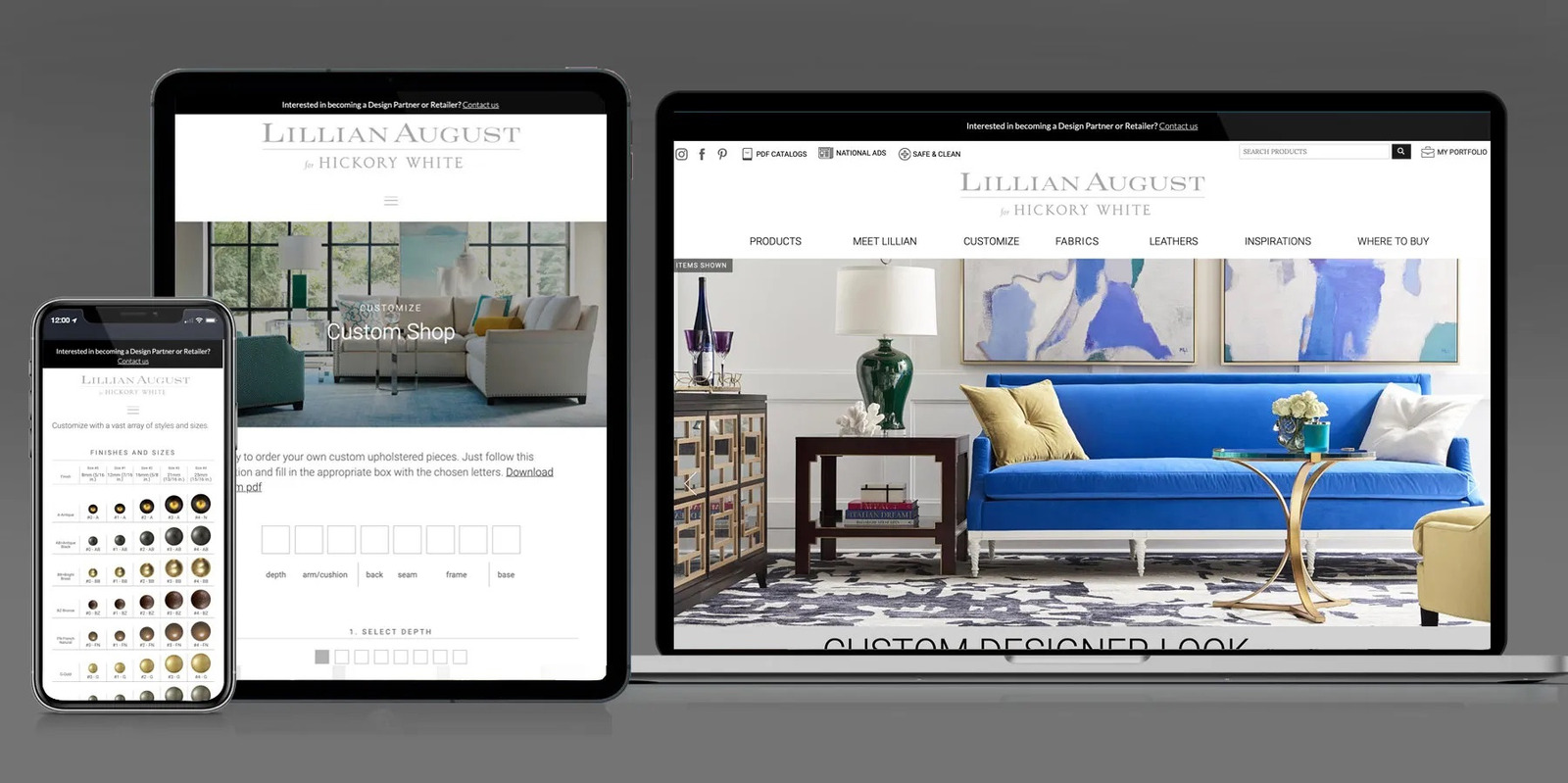 Home Decor and Furniture website design best practices & solution | Nilead