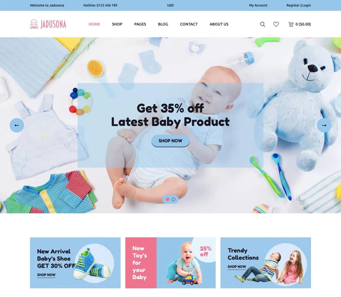 Kids store website design best practices & solution | Nilead