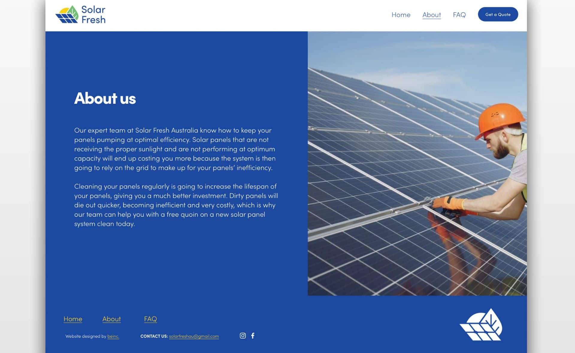 Solar energy website design best practices & solution | Nilead