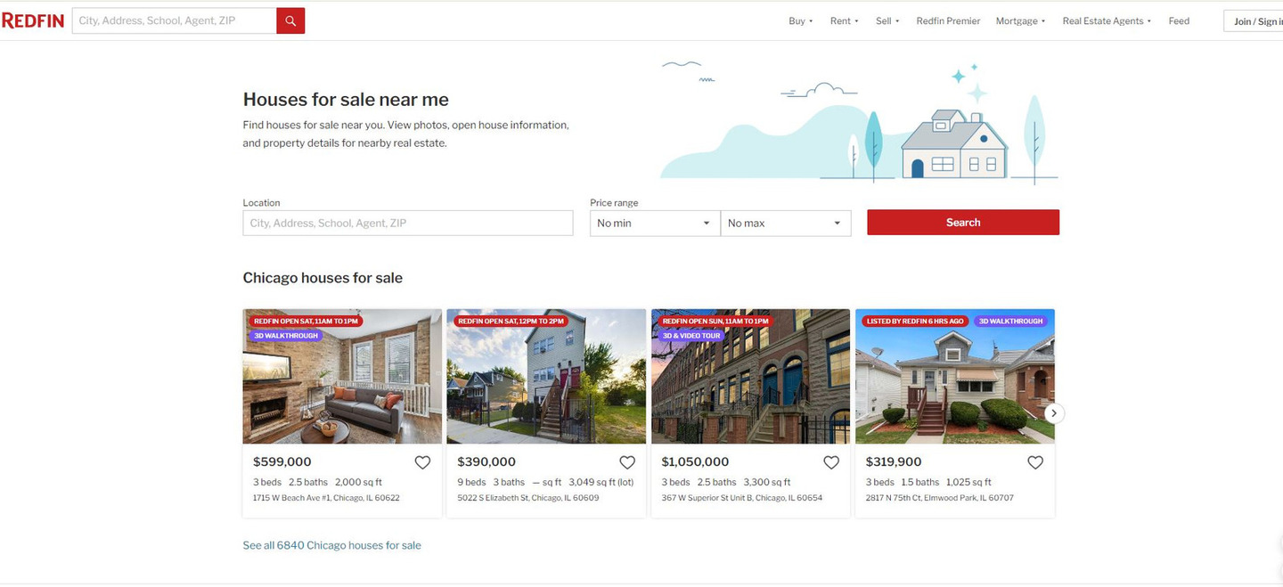 Top US Real Estate Website Designs by State