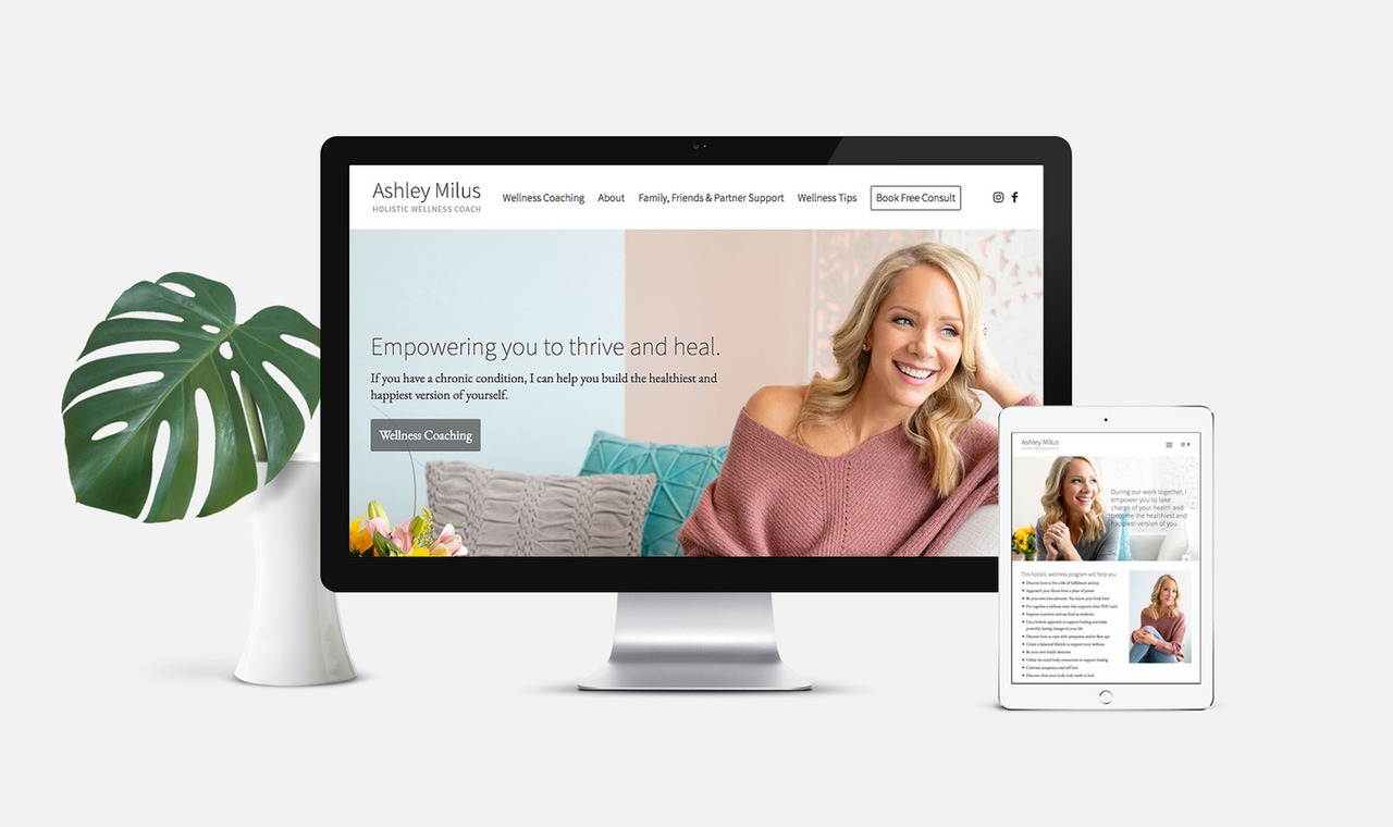 Wellness coaching website design best practices & solution | Nilead